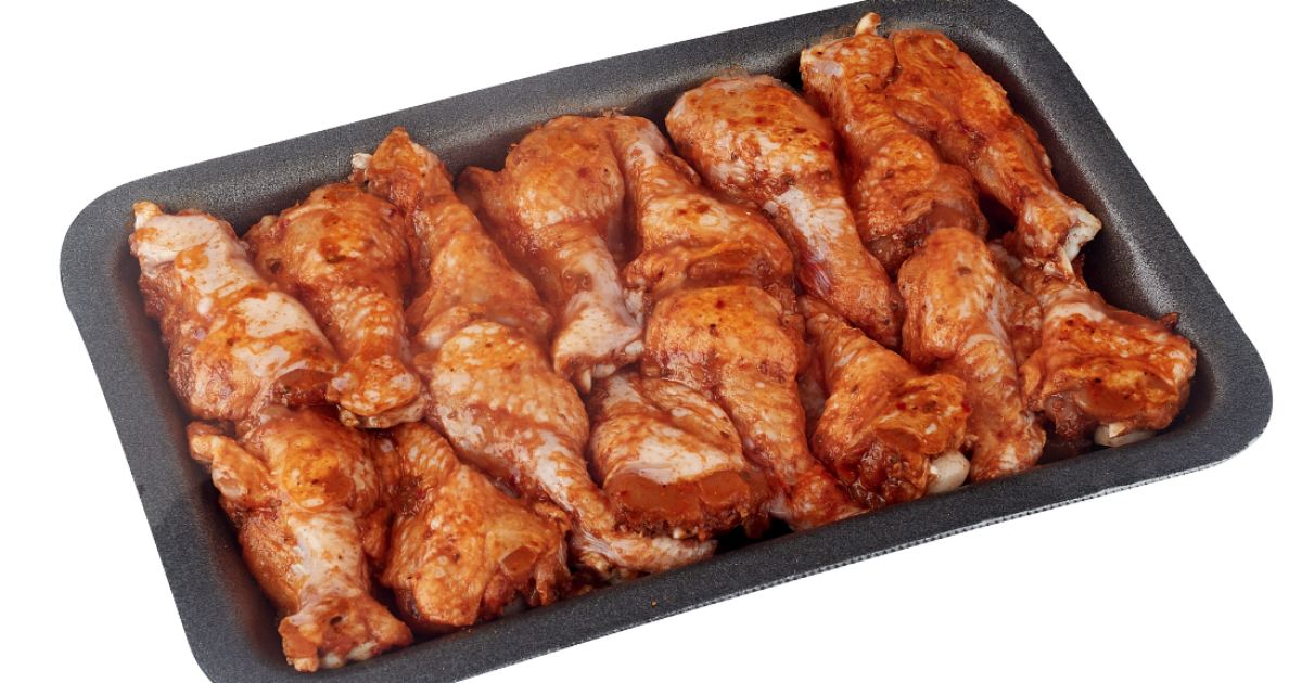 Chicken Root Wings with Sauce – Gelik Piliç