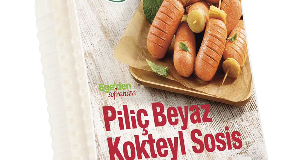 Piliç Beyaz Kokteyl Sosis – Gedik Piliç